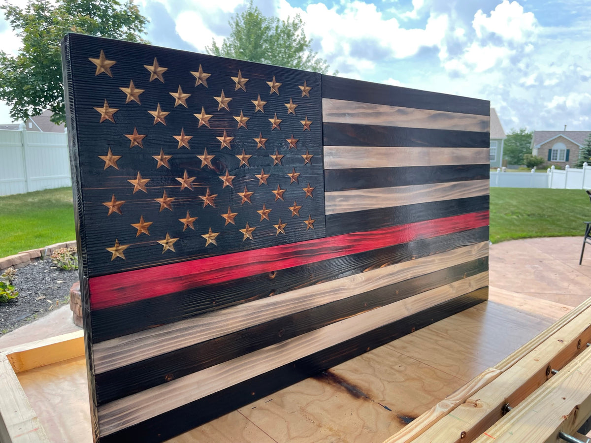 Rustic Wooden Flags – Chiseled Purpose